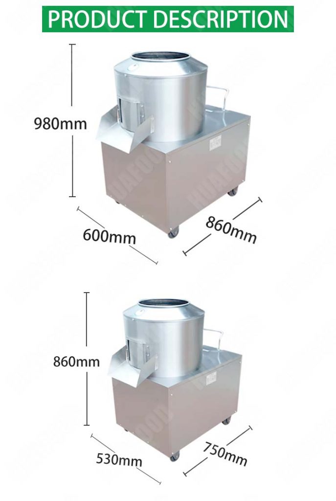 Commercial Electric Potato Peeler Machine potatoes Peeling Machine ...