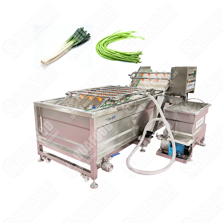 External Water Circulation Air Bubble Washing Machine - Vegetable ...